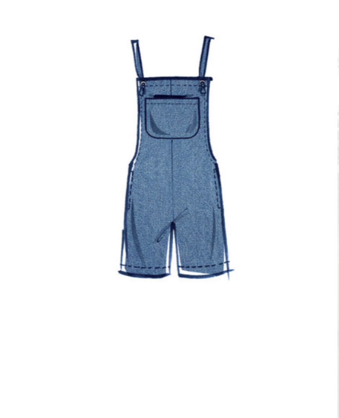 Sewing Pattern Womens Overalls or Shortalls Mccalls Pattern - Etsy