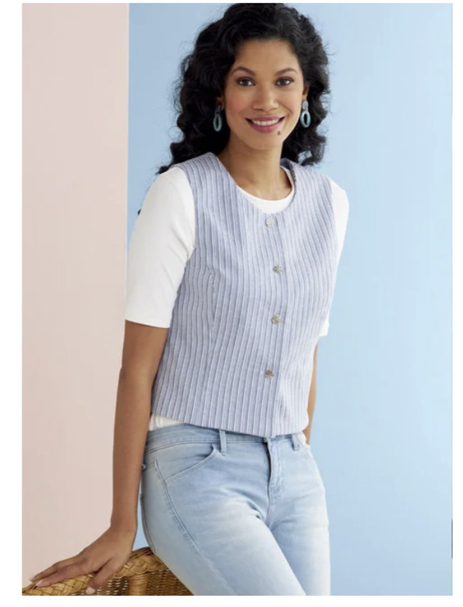 Sewing Pattern for Womens Vests in Five Styles Butterick - Etsy