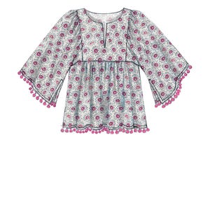 Sewing Pattern for Womens' Gathered Tops and Tunic, Mccall's Pattern ...