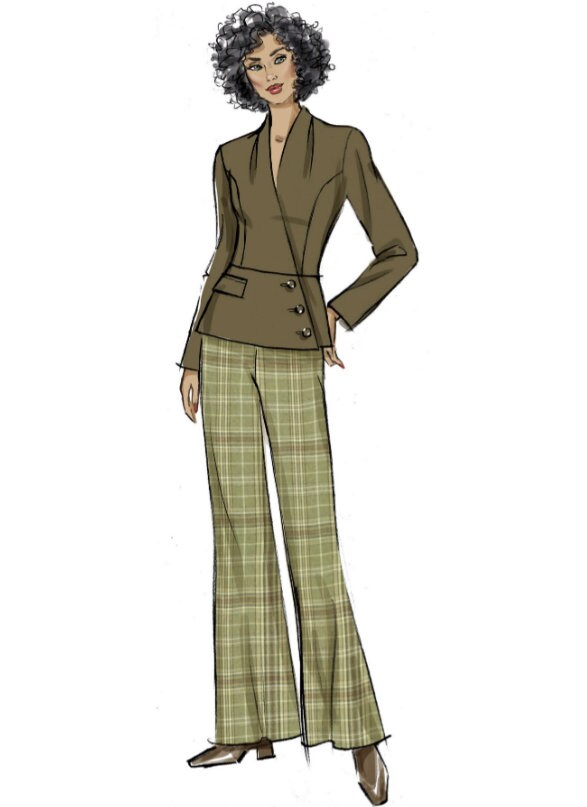 Sewing Pattern for Womens Jacket and Pants Butterick Pattern - Etsy