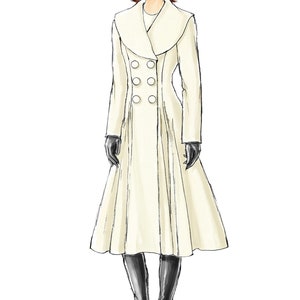 Sewing Pattern for Womens DOUBLE-BREASTED Notched or Shawl - Etsy