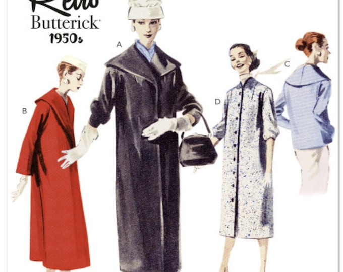 Sewing Pattern for Womens Coat With Hood, New Look N6585, New Pattern ...