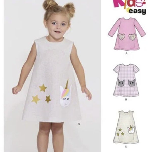 Girls Applique Dress - Etsy