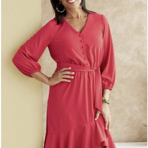 Sewing Pattern for Womens Dress or Jumpsuit, Butterick Pattern B6779 ...