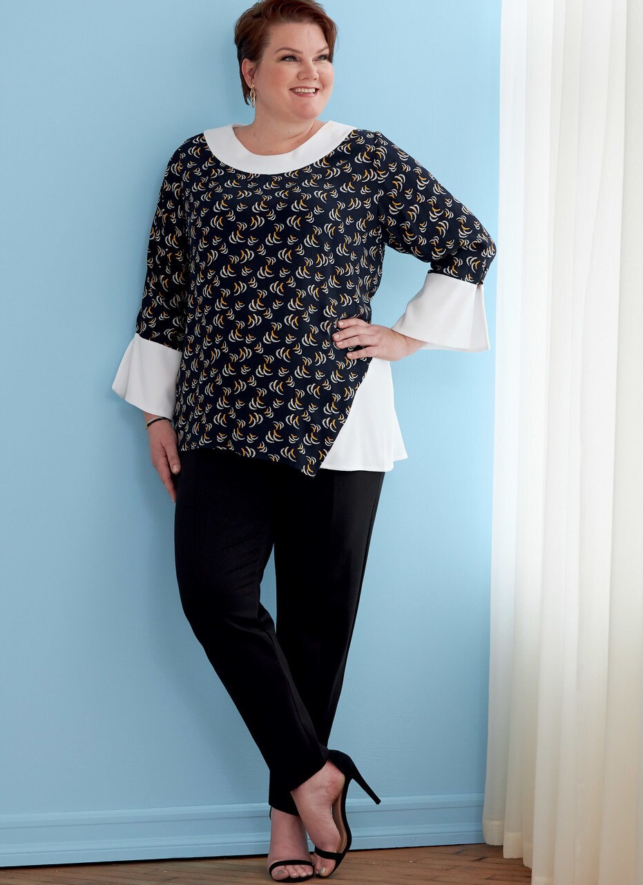 Sewing Pattern for Misses' & Women's Plus Size Tops by - Etsy