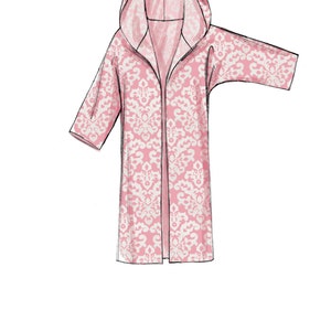 Sewing Pattern for Womens' Open-front Jackets Shawl Collar Hood, Mccall ...