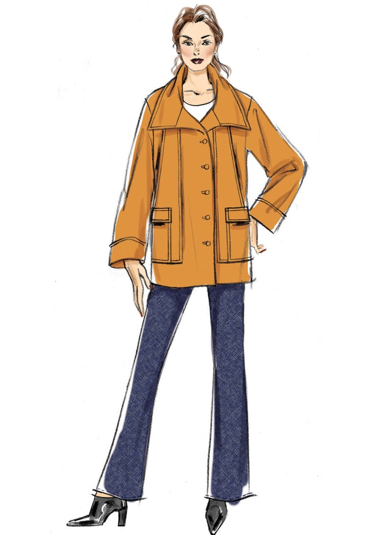 Sewing Pattern for Misses'/women's Jacket Connie - Etsy