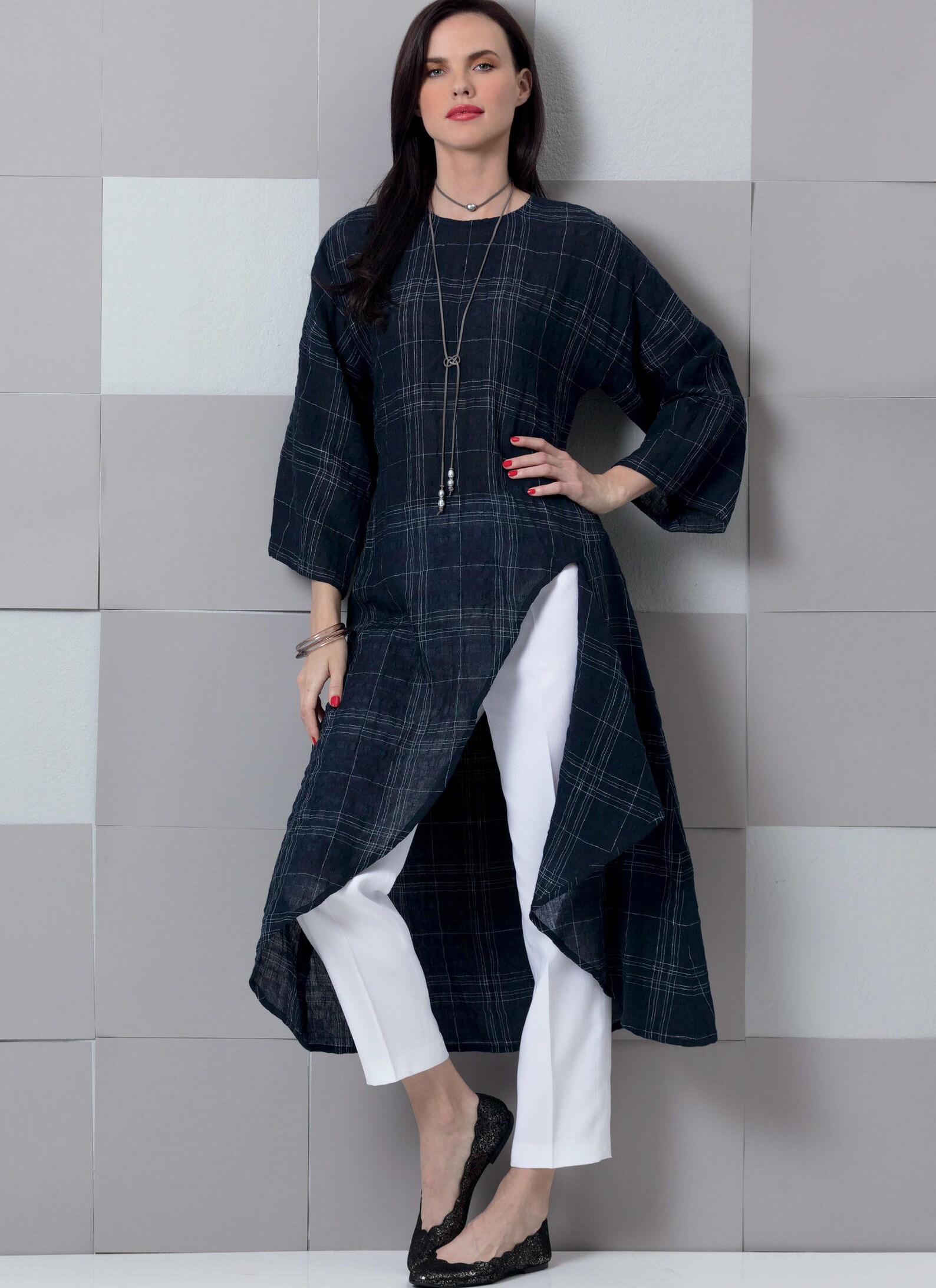 Sewing Pattern Womens TUNIC & PANTS, Vogue Pattern V1739, Womens Super ...