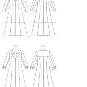 Sewing Pattern Yaya Han's Original Mens Collared & Seamed Coat, Coat ...