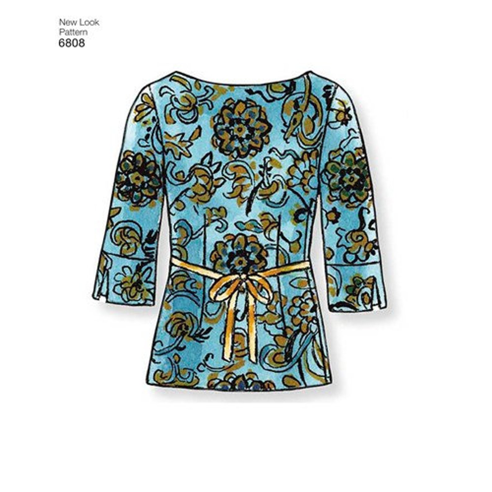 Sewing Pattern for Womens Tops New Look Pattern 6808 New - Etsy