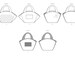 Sewing Pattern for TOTE BAGS, Kwik Sew Pattern K4279, Womens Bags, Tote ...