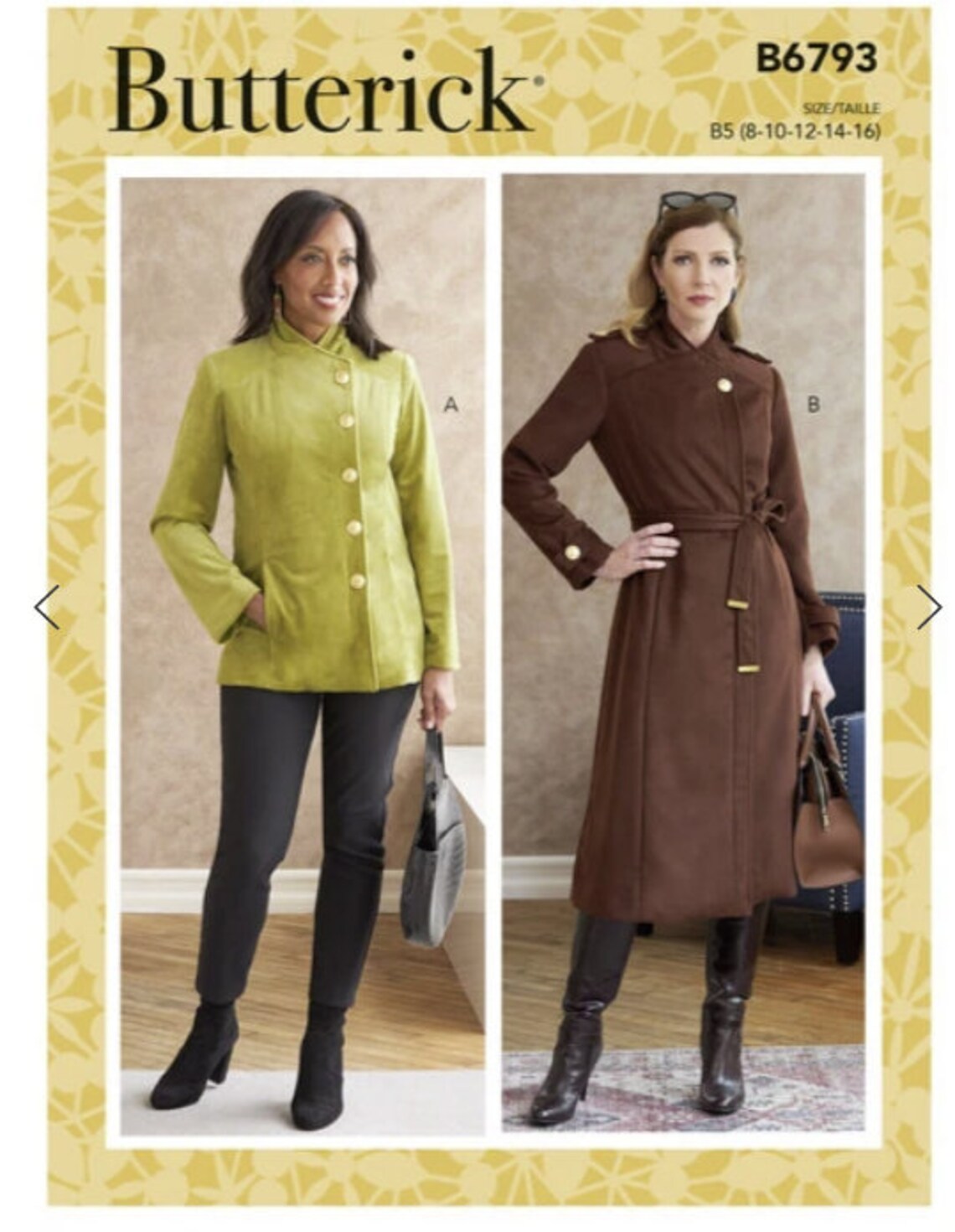 Sewing Pattern for Womens Coat or Jacket Buttrick Pattern - Etsy