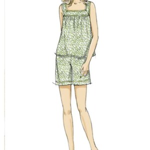 Sewing Pattern for Womens Nightgowns & Pajamas, Butterick B6883 ...