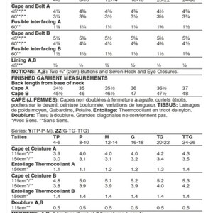 Sewing Pattern for Womens CAPES in Two Lengths, Vogue Pattern V1754 ...