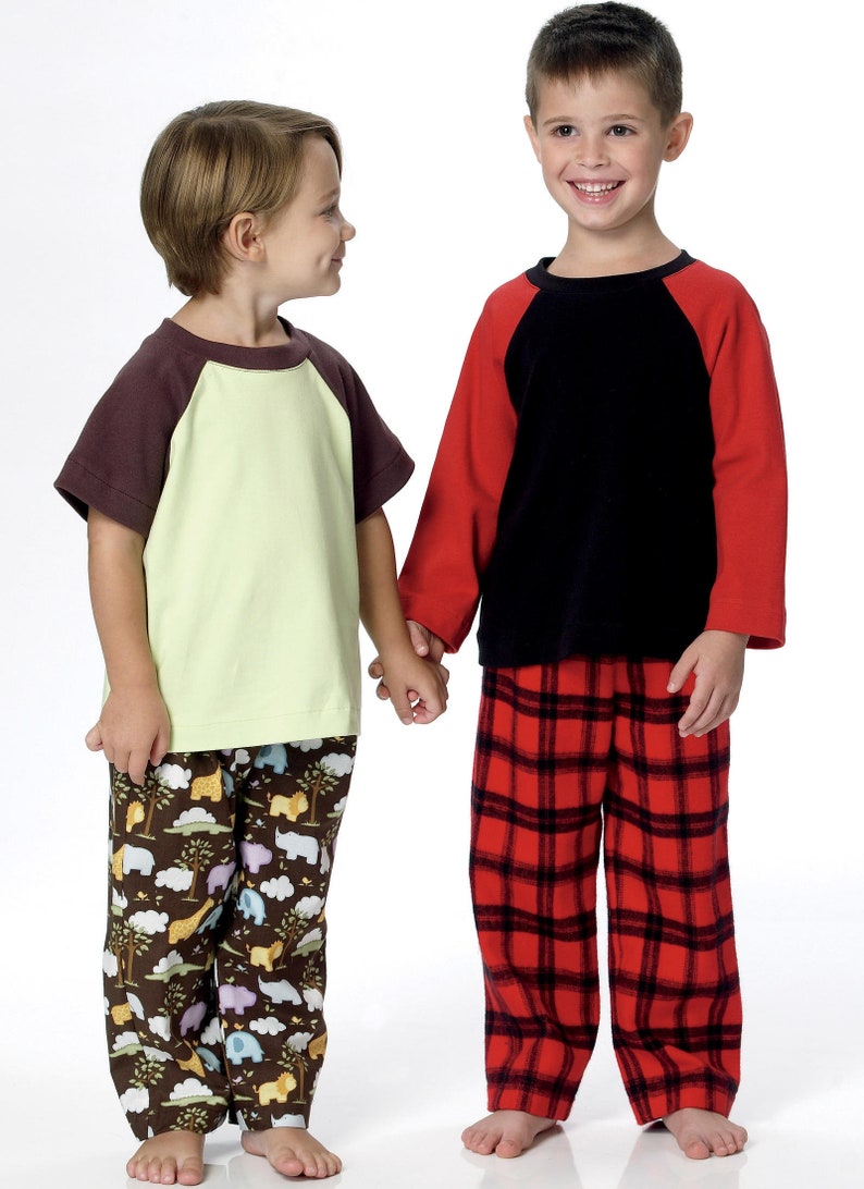 Sewing Pattern for Children's Boys Pajamas Butterick SEE | Etsy