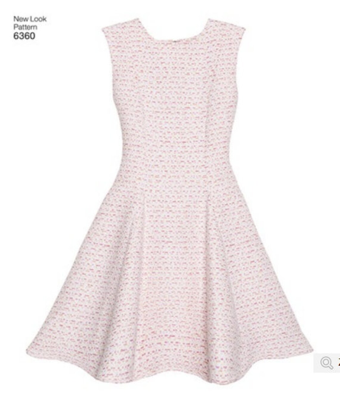 Sewing Pattern for Girls Party Dresses New Look Pattern - Etsy