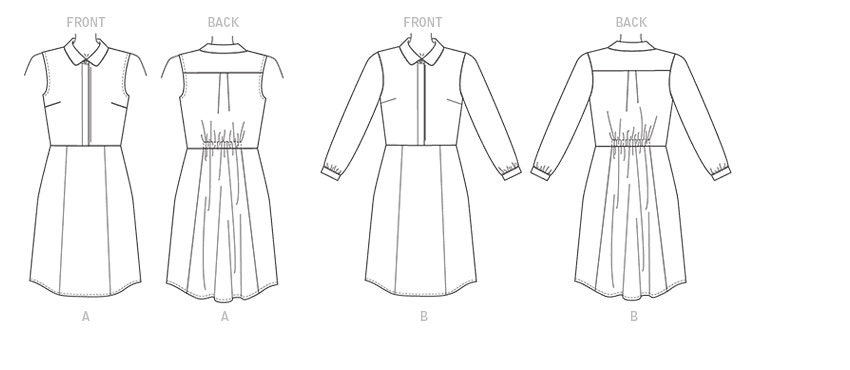 Sewing Pattern for Womens Dresses Mccall's Pattern M7380 | Etsy