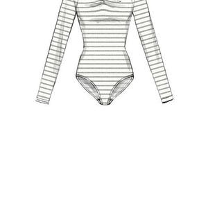 Sewing Pattern Womens Bodysuits & Wrap Skirts, Mccall's Pattern M7606 ...