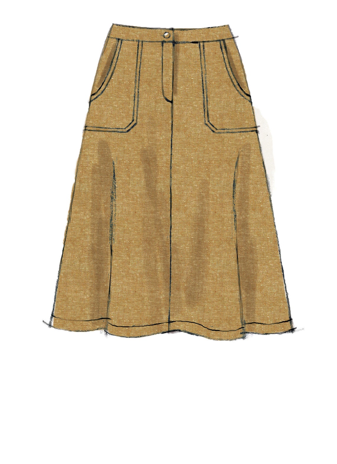 Sewing Pattern for Womens' Wide-leg Shorts, Culottes and Skirts, Mccall ...