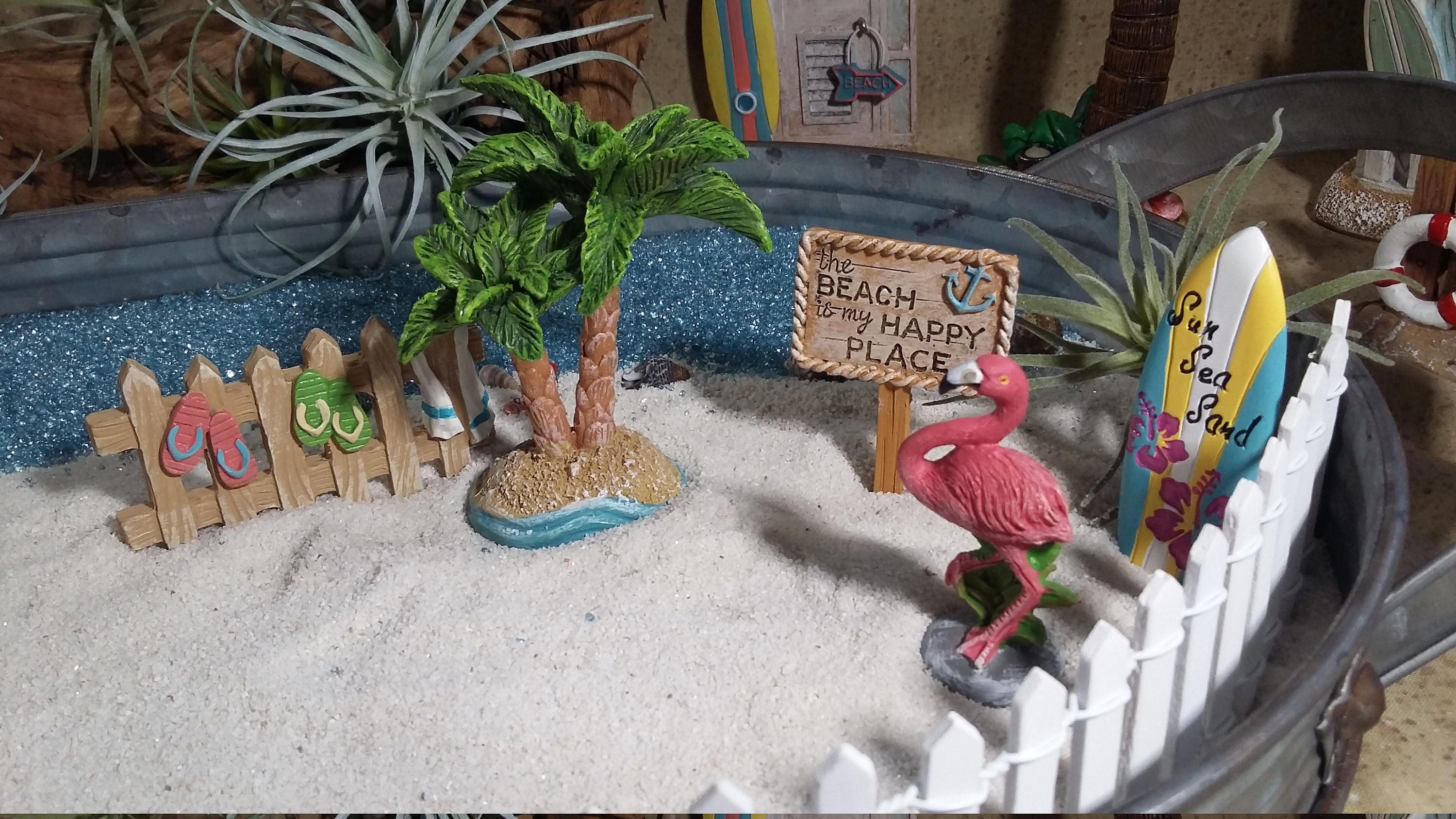 Fairy Garden Beach Themed Accessories, Miniature Surf Board for ...