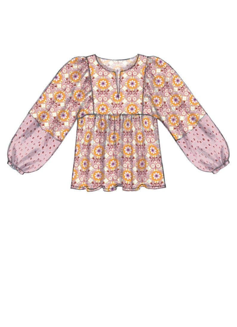 Sewing Pattern for Womens' Gathered Tops and Tunic - Etsy