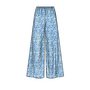 Sewing Pattern for Womens Top and Pants, New Look N6758, New Pattern ...