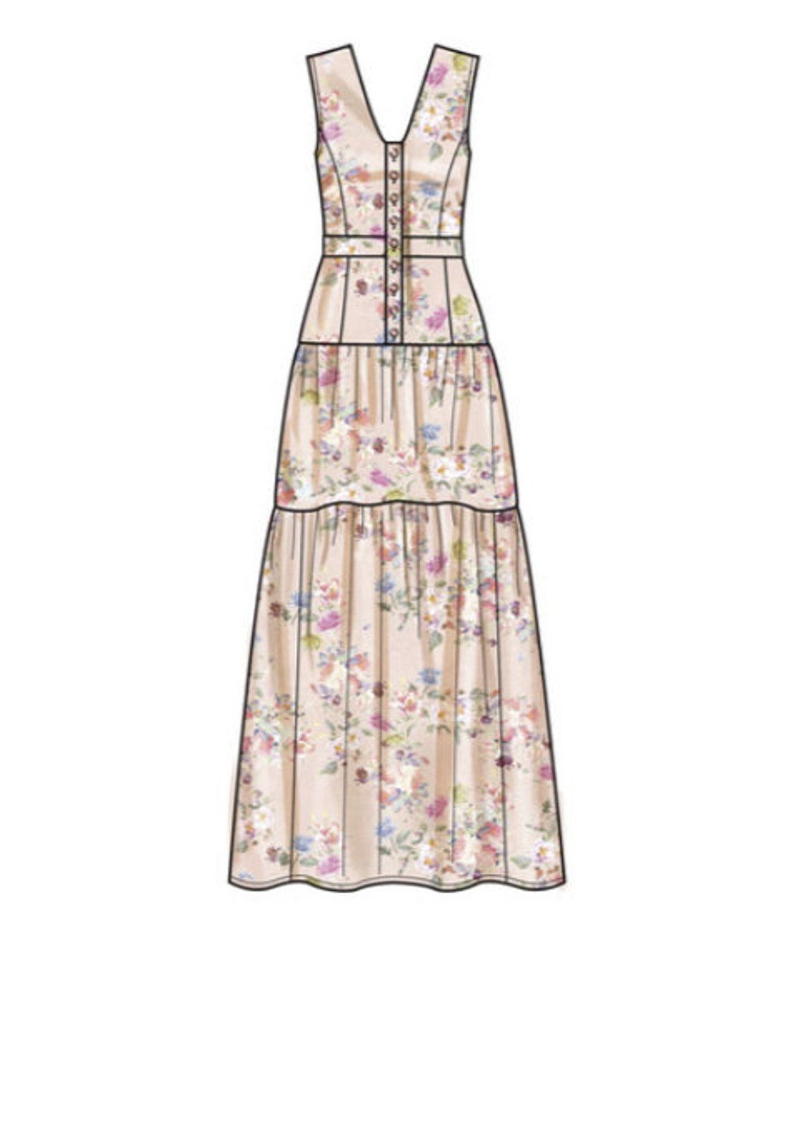 Sewing Pattern for Womens Dress New Look Pattern N6718 New - Etsy