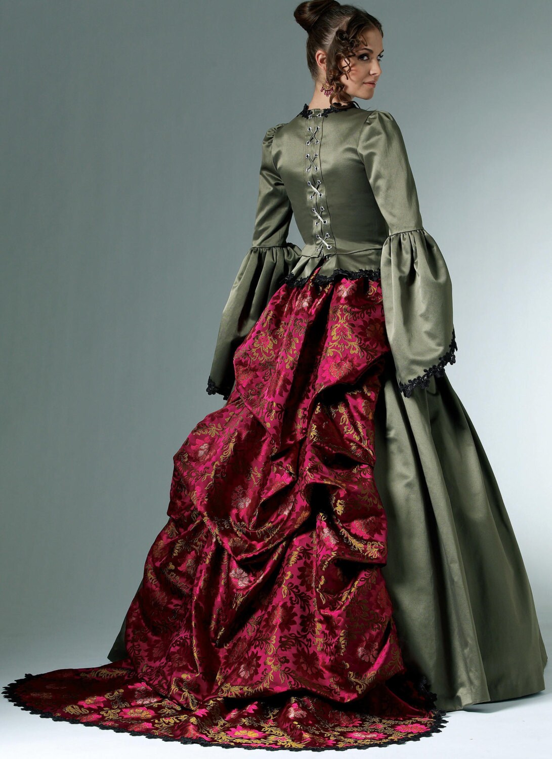 Sewing Pattern for Womens Costume Dress, Mccall's Pattern M6097 ...