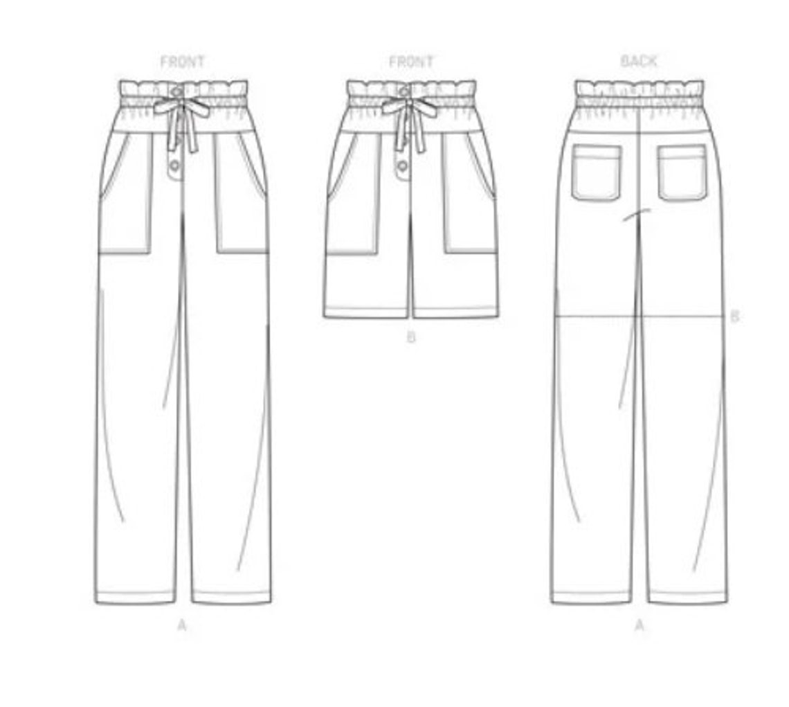 Sewing Pattern for Womens Pants & Shorts, New Look Pattern N6674, New ...