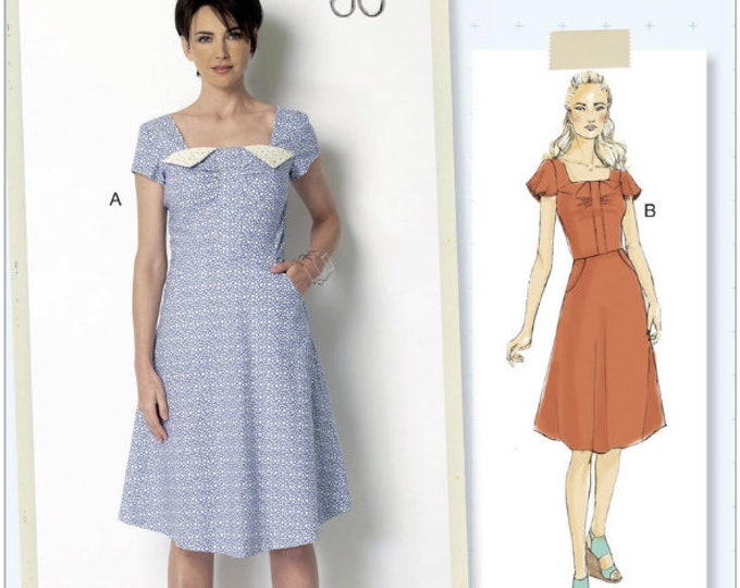 Sewing Pattern for Princess Seamed Misses Coats, Collar Variations ...