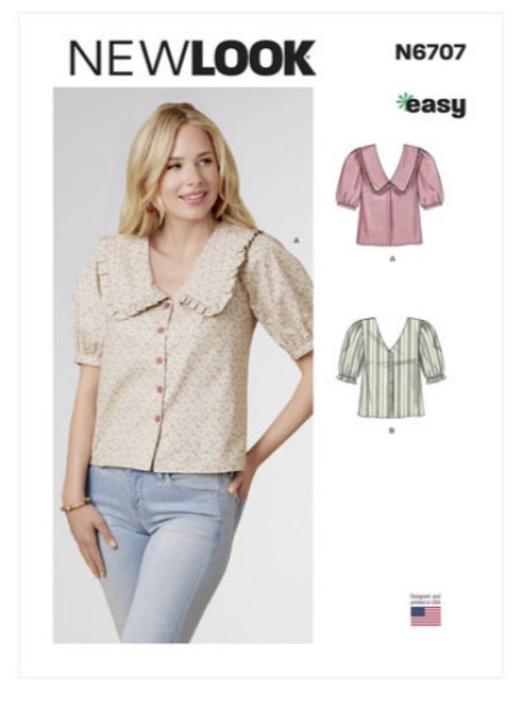 Sewing Pattern for Womens Top in Misses Sizes 4 to 16, Easy Sew Tops ...