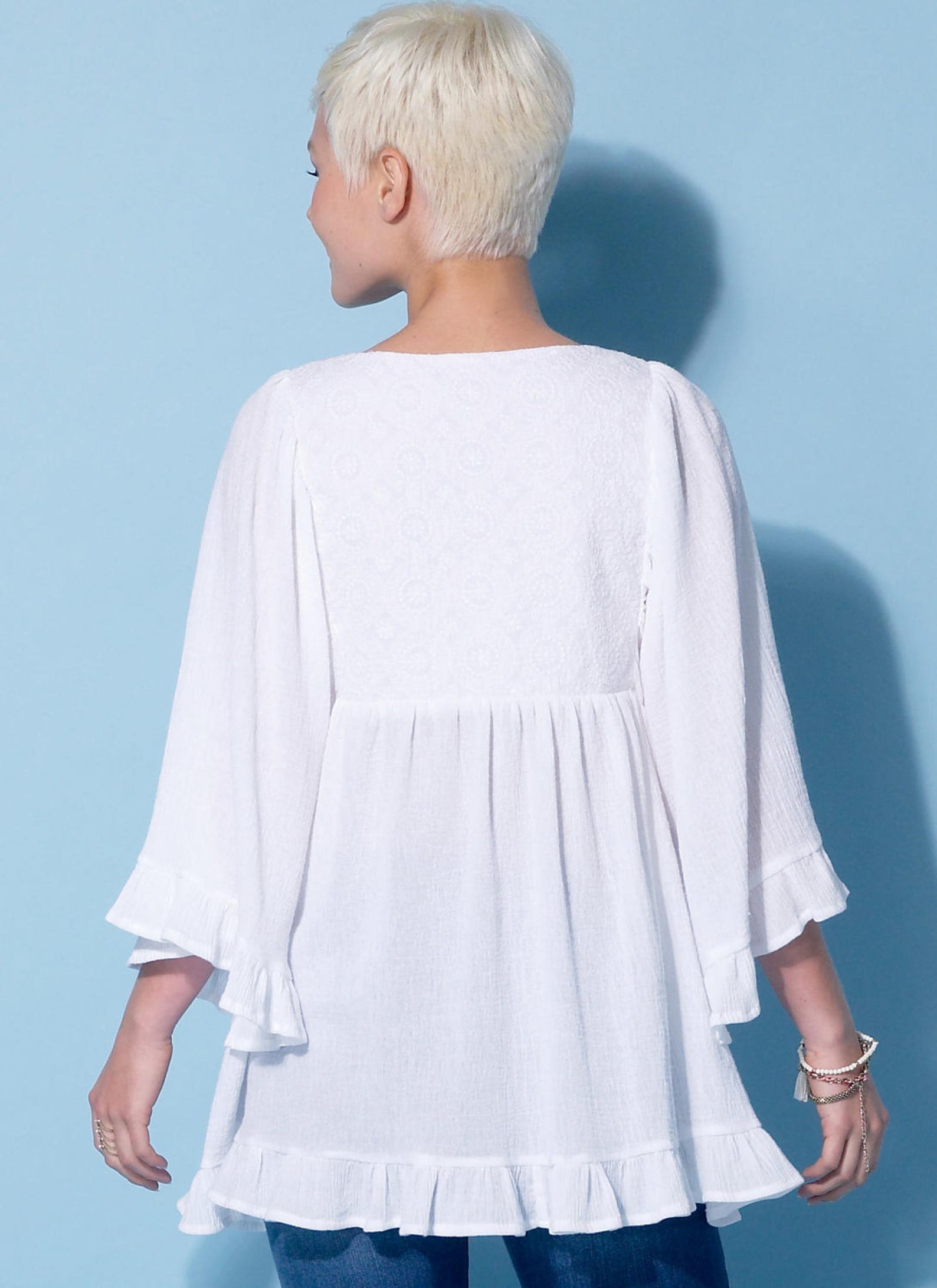 Sewing Pattern for Womens' Gathered Tops and Tunic - Etsy