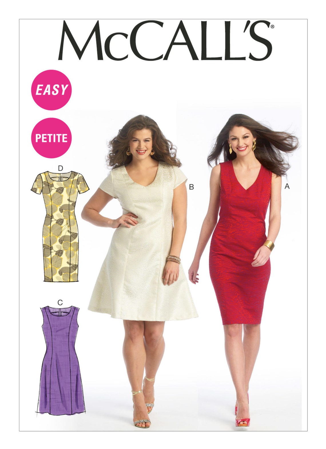 Sewing Pattern for Womens Dresses in Misses Size & Plus Sizes - Etsy