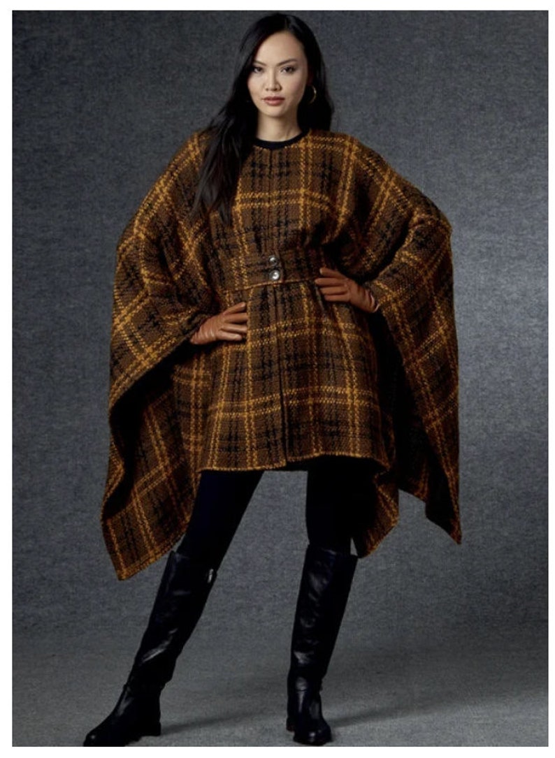 Sewing Pattern for Womens CAPES in Two Lengths Vogue Pattern - Etsy