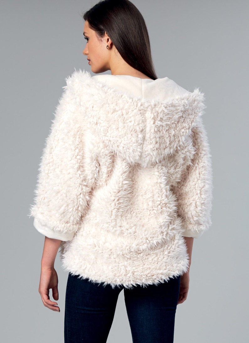 Sewing Pattern for Womens' Open-front Jackets Shawl Collar Hood, Mccall ...