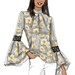 Sewing Pattern for Misses' TOP W/ SLEEVE & CUFF Variations, Vogue ...