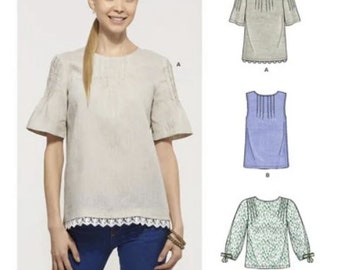 Sewing Pattern for Womens Top in Misses Sizes 6 to 24, Easy Sew Boho ...