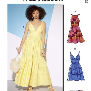 Sewing Pattern for Womens Dress, Mccalls Pattern M8322, New Pattern ...