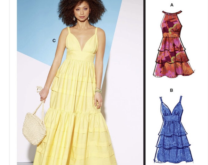 Sewing Pattern for Womens Dress, Mccalls Pattern M8322, New Pattern ...