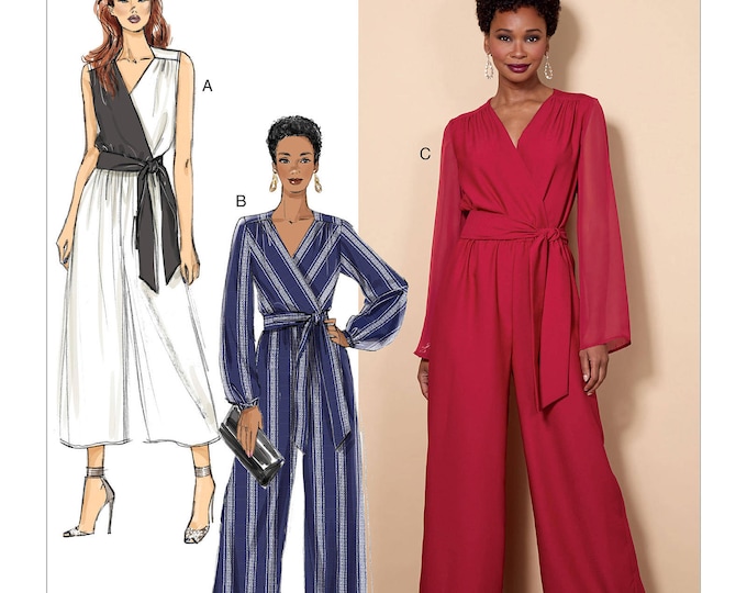 Sewing Pattern for Womens Jumpsuit in Misses & Plus Sizes - Etsy