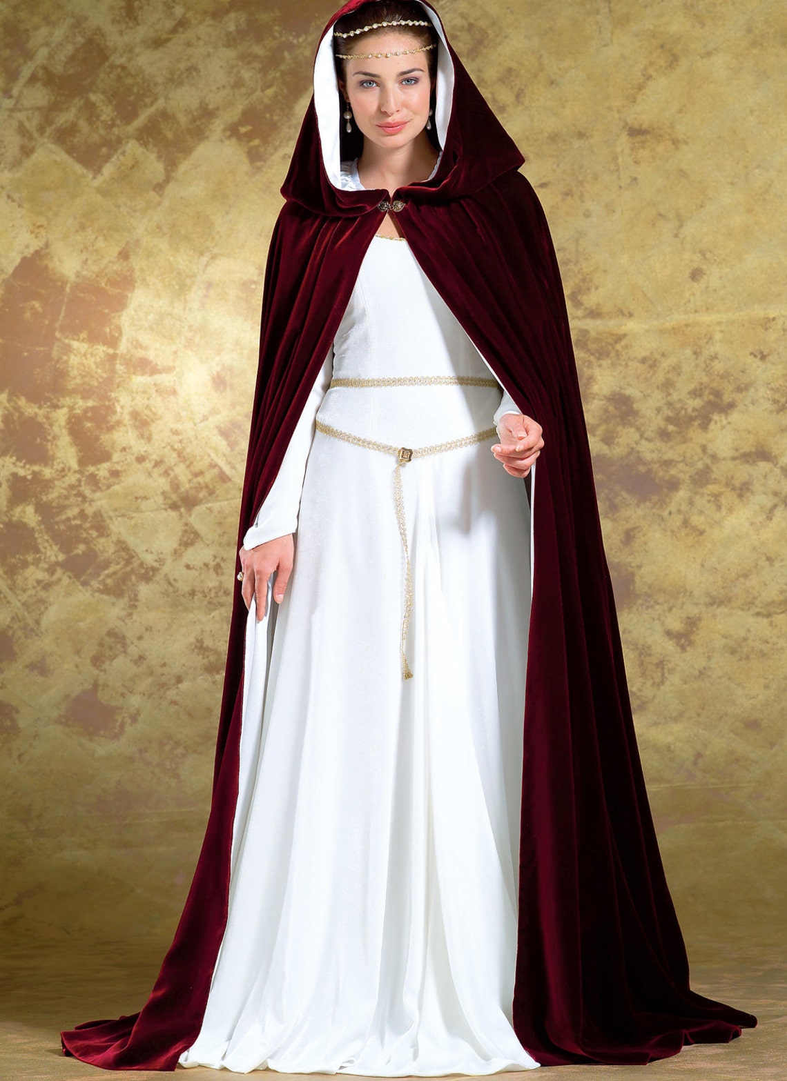 Sewing Pattern Medieval Floor-length Cape & Princess Seam - Etsy