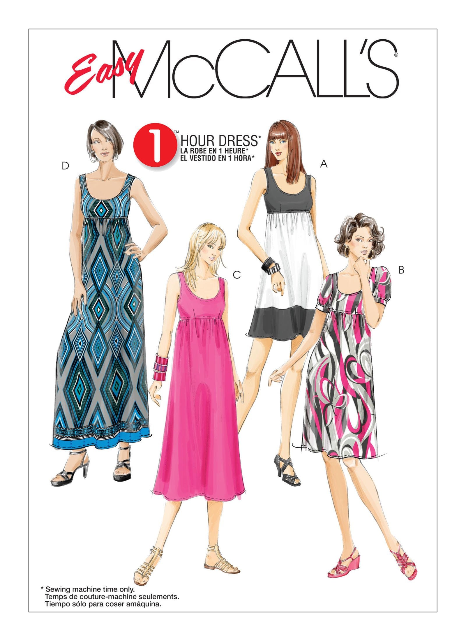 Sewing Pattern for Womens Dresses in Misses Size & Plus Sizes - Etsy