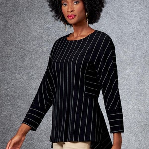 Sewing Pattern for Womens TOPS, Vogue Pattern V1681, Designer Tops by ...