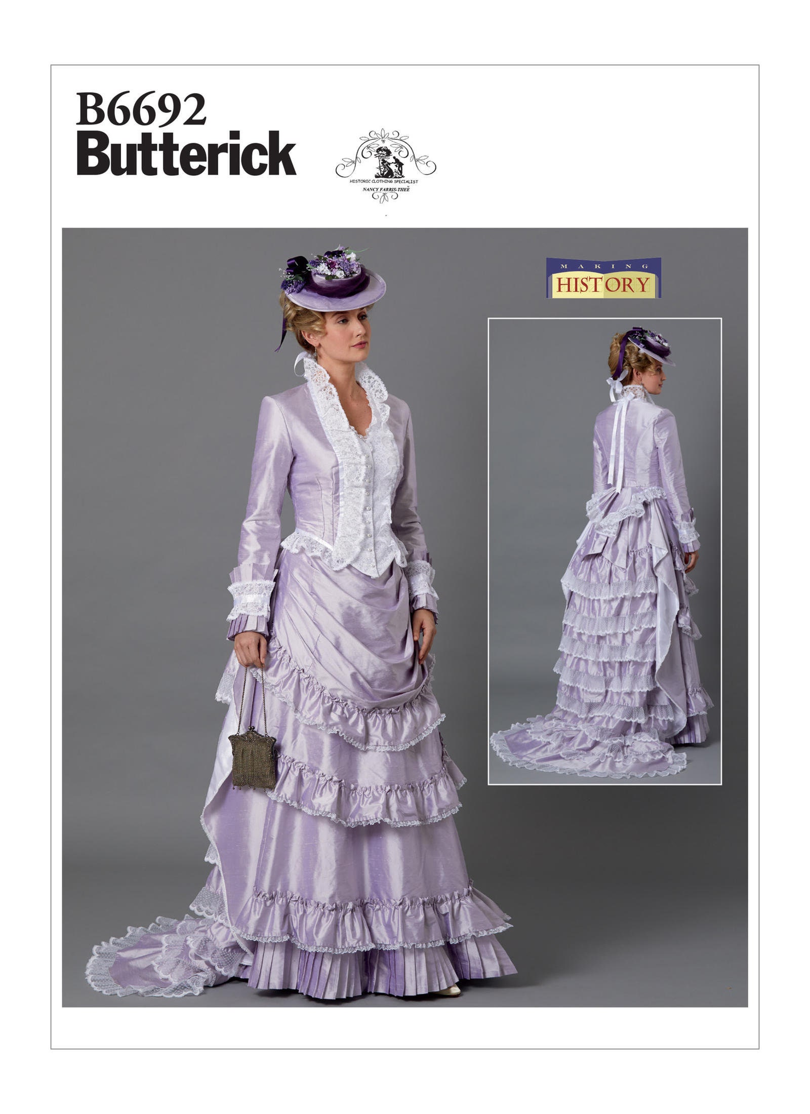 Sewing Pattern for Womens Historical Dress Butterick Pattern - Etsy