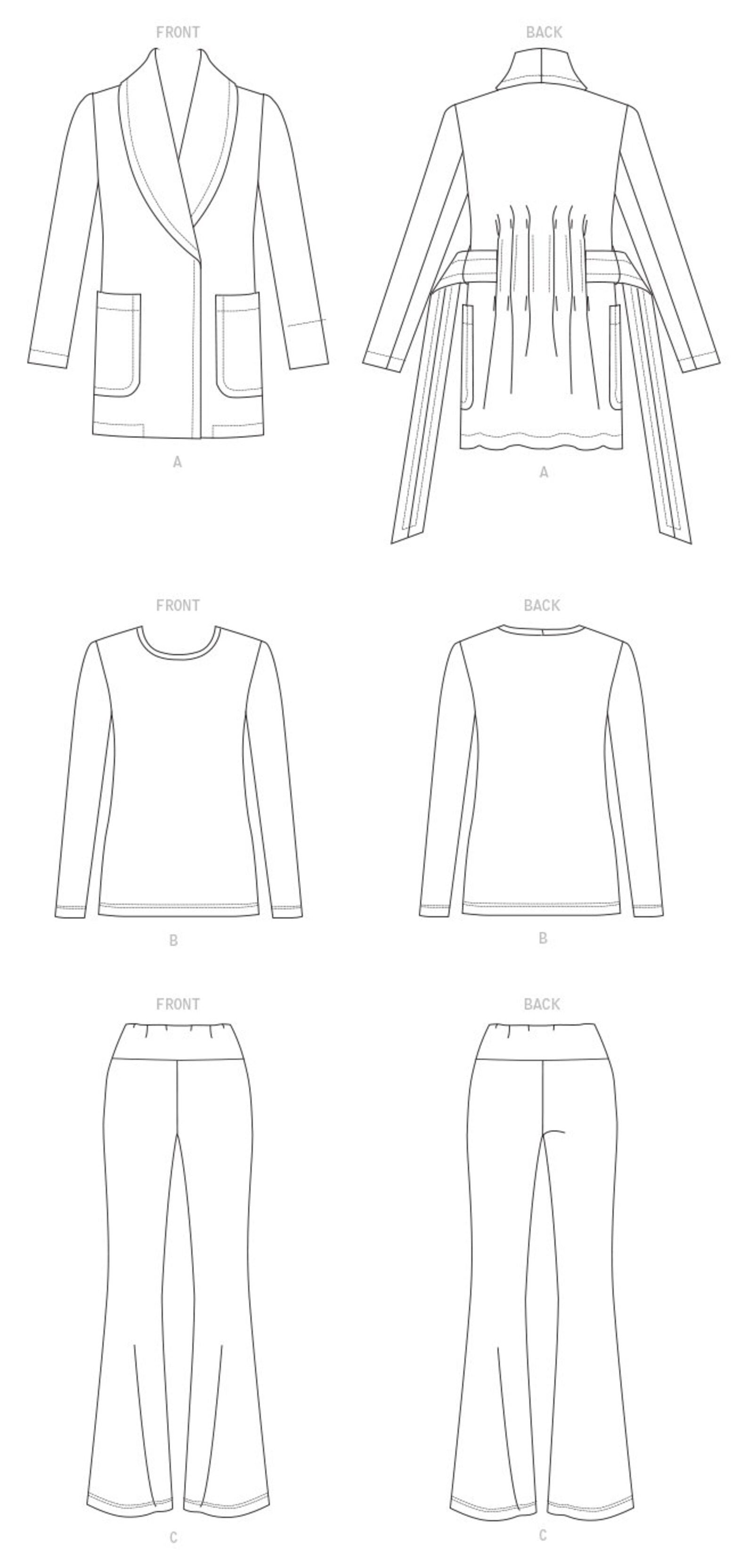 Sewing Pattern for Womens JACKET TOP & PANTS Vogue Pattern - Etsy