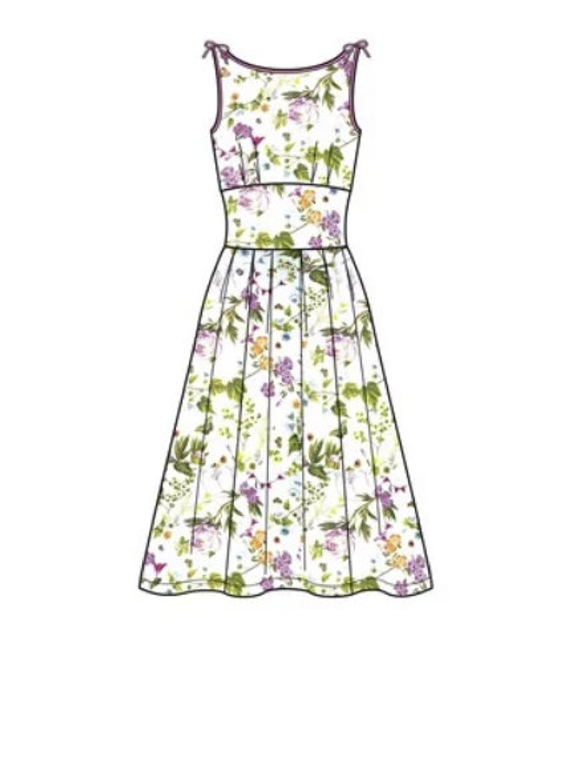 Sewing Pattern for Womens Dresses in Two Lengths New Look - Etsy