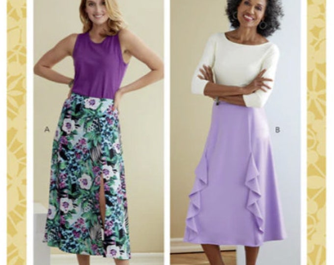 Sewing Pattern Womens Dress in Misses Sizes, Butterick Pattern B6725 ...