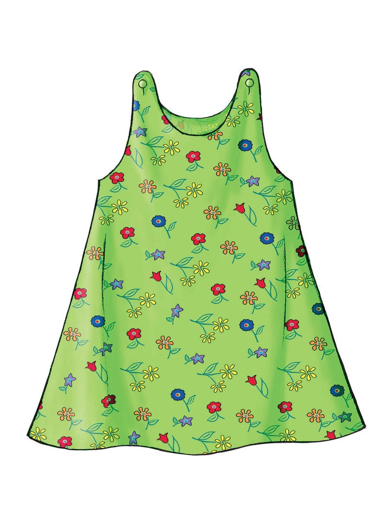 Sewing Pattern for Toddlers' and Little Girls' - Etsy