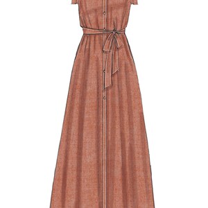 Sewing Pattern for Womens' Dresses, Mccalls Pattern M7565, New Pattern ...