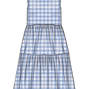 Sewing Pattern for Womens Dress, Mccalls Pattern M7948, Summer Dress ...